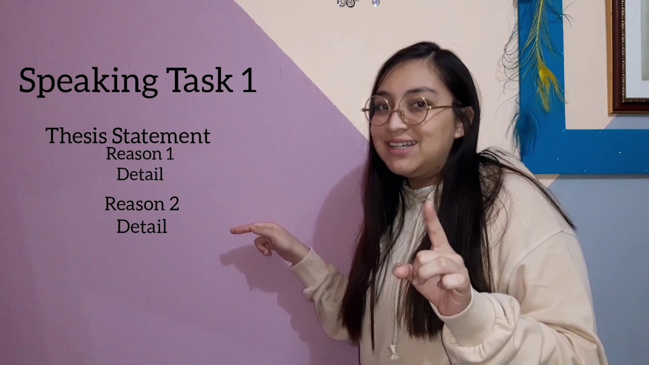 How to respond - Speaking Task 1 - YouTube