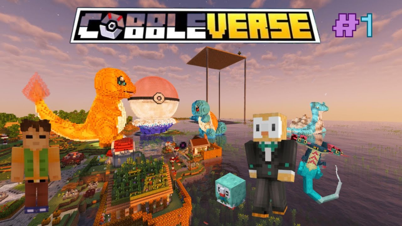 Cobbleverse - Server - A por el primer Gimnasio! #1 - YouTube