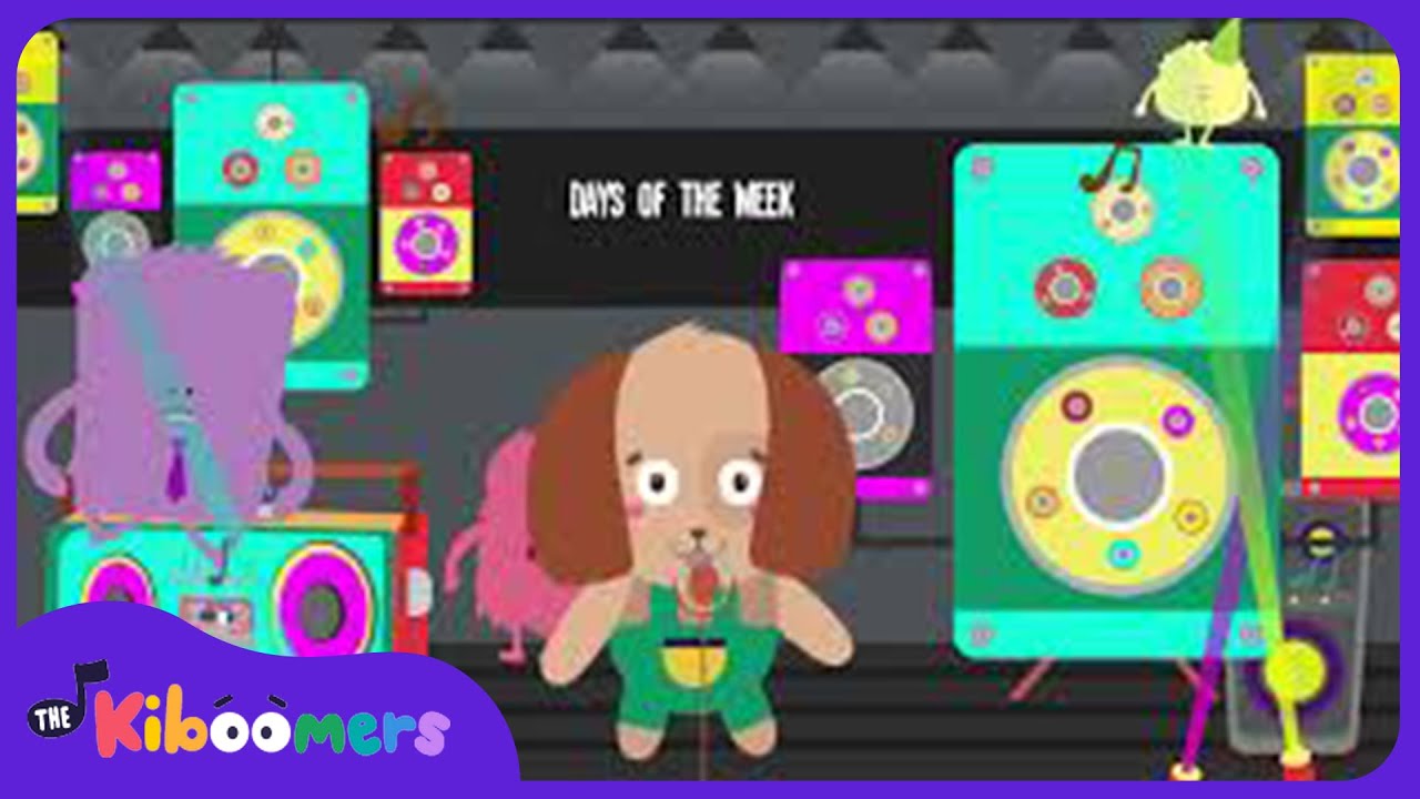 Days of the Week Song - The Kiboomers Preschool Songs & Nursery Rhymes ...