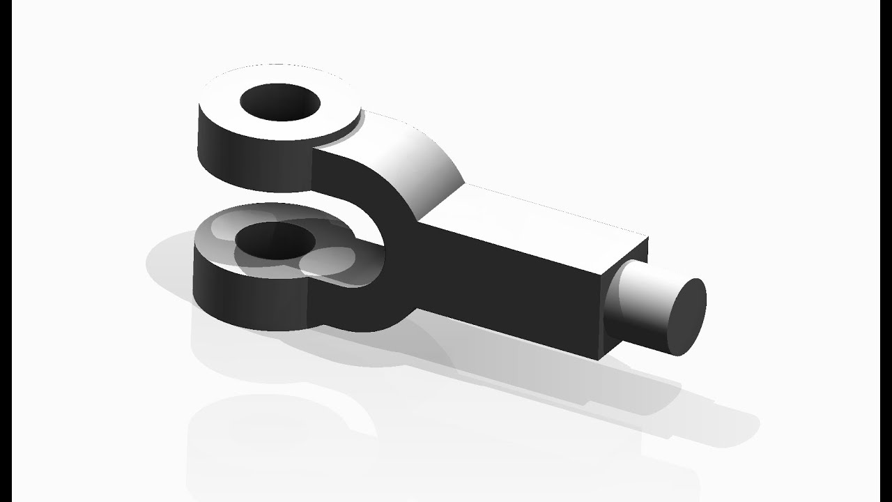 Solid Edge 2023 - Drawing a Part Using Sketches - YouTube