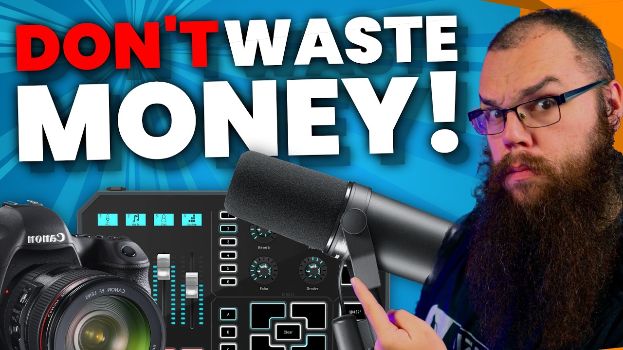 The BEST Budget Streaming Gear for New Streamers! - YouTube