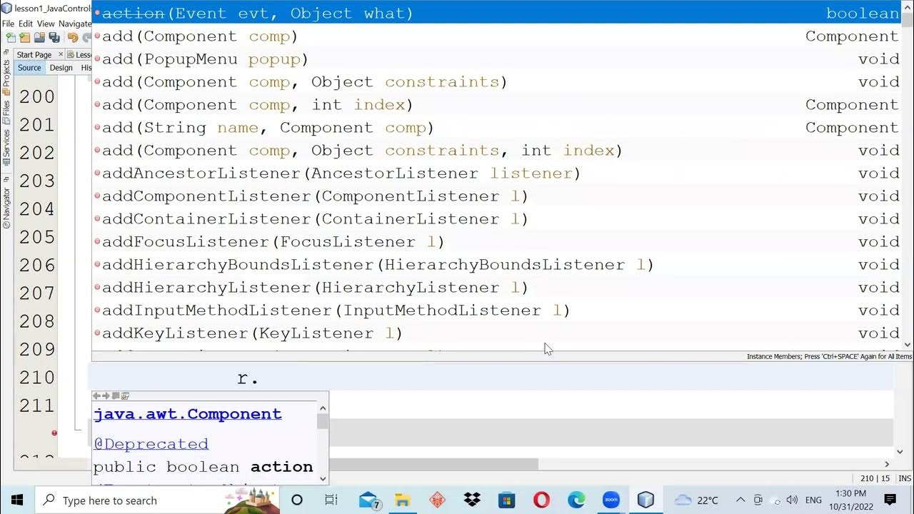 Lesson2_Visual_Programming_GUI_Components_1_Sec4 - YouTube