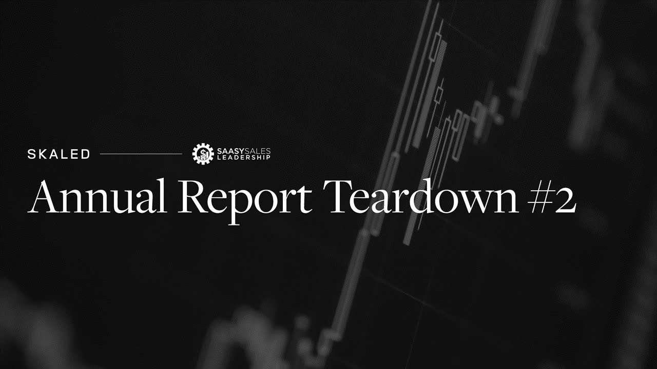 SaaSy Tear Down How To Tear Down An Annual Report And Sell To A saasy-tear-down-how-to-tear-down-an-annual-report-and-sell-to-a