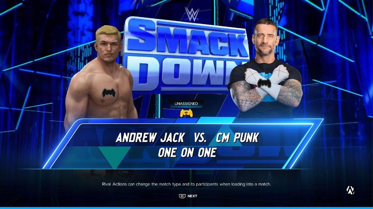 AWA Friday night smackdown: Cm Punk vs Andrew Jack - YouTube