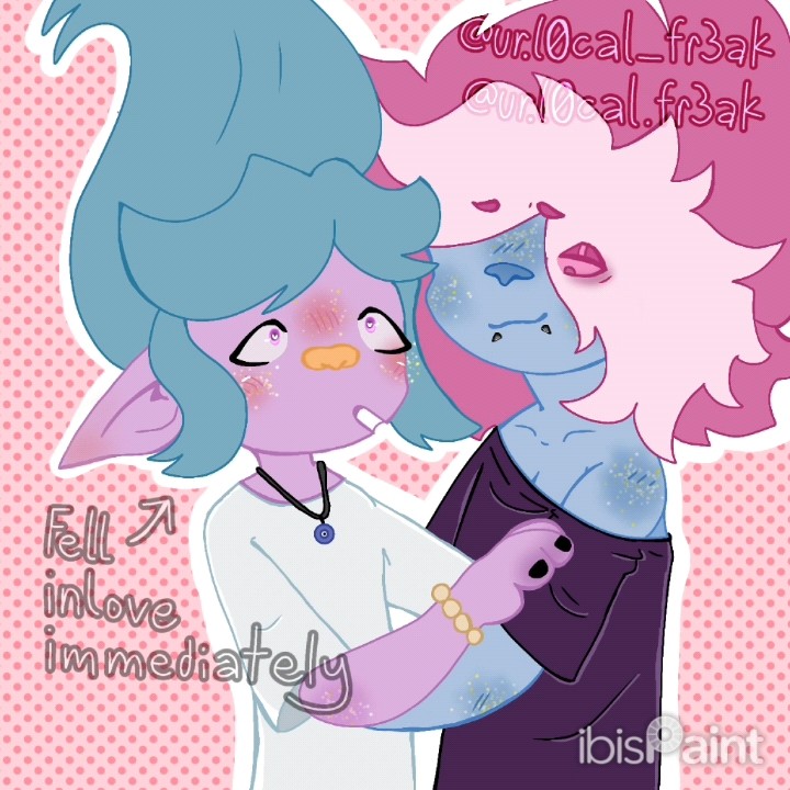 Floyd x Creek (rarepare) #trolls #trolls3 #trollsship #ship #speedpaint ...