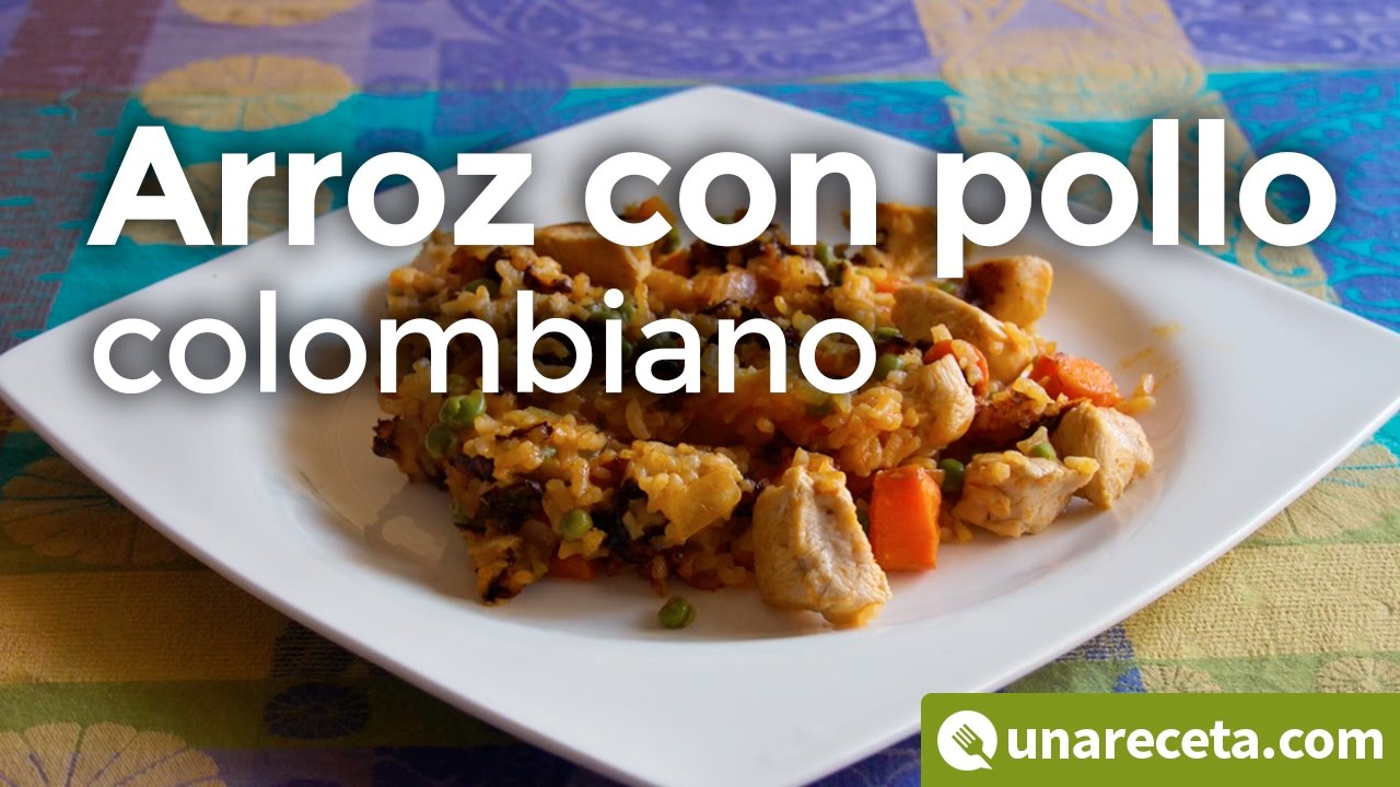 Arroz con pollo colombiano ¡Preparación fácil! - YouTube
