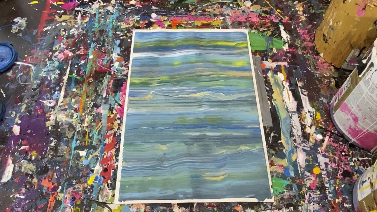 Simple Lines Painting and The Future of Selling Art - YouTube