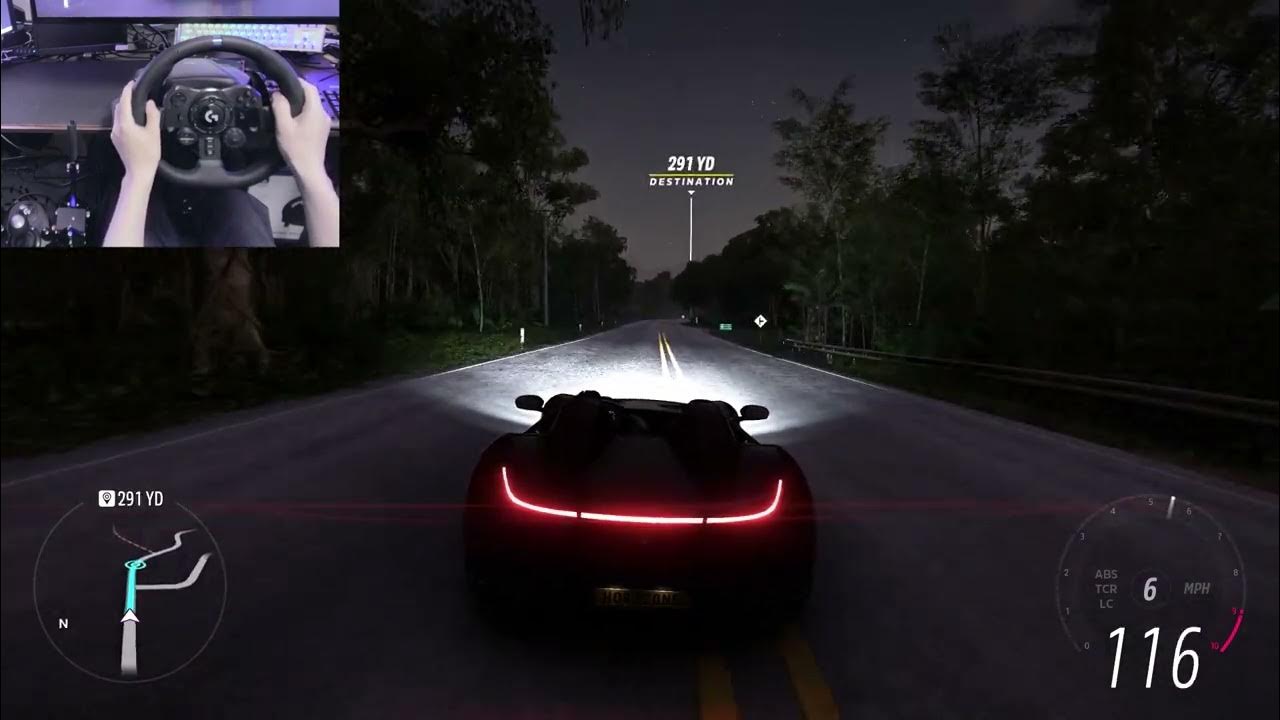 Ferrari Monza SP2 2019 Forza Horizon 5 UltraHD | Logicool G923 Steering Wheel Gameplay - YouTube