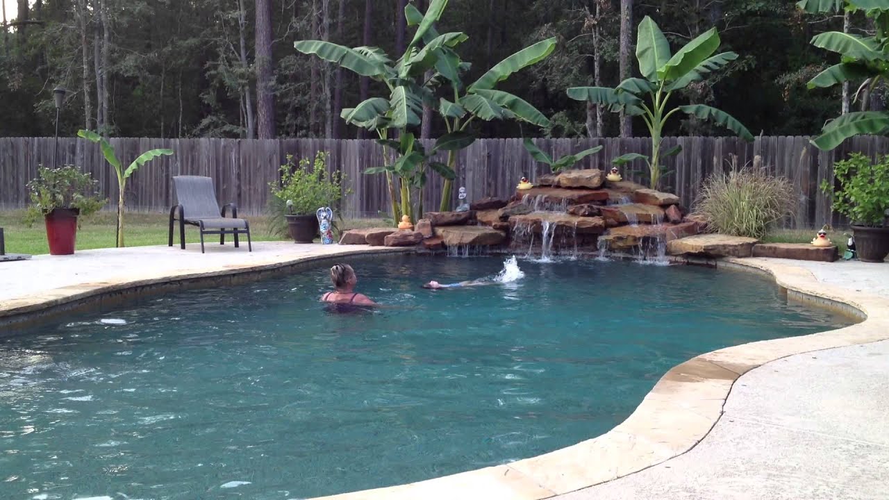 Alexandra Learns to Swim - YouTube