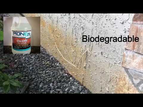 Pioneer Ox-OFF Rust Remover and fertilizer stain remover - YouTube