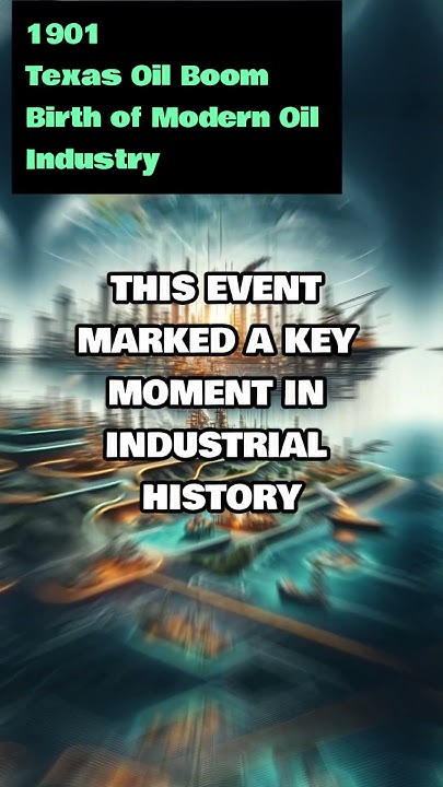 1901 Texas Oil Boom: Birth of Modern Oil Industry - YouTube