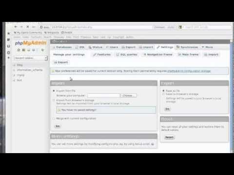 HowTo: Install and phpMyAdmin on a CentOS / RHEL 6.x Server - YouTube