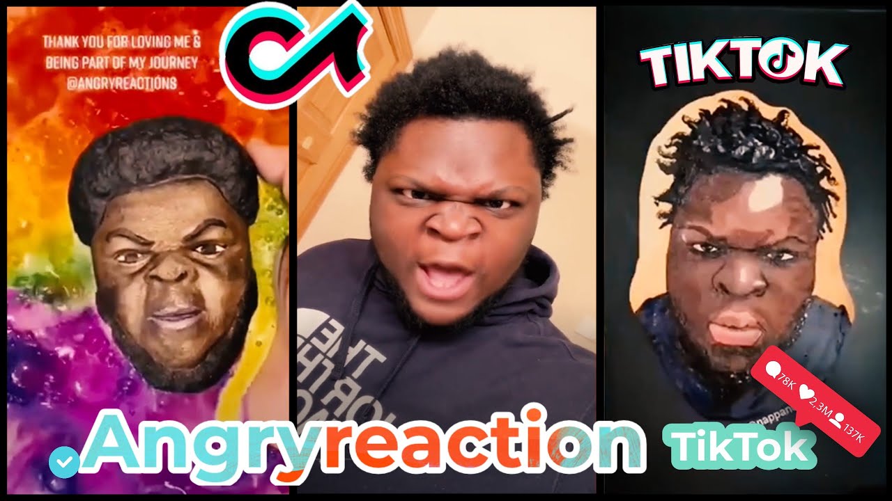 Angry Reactions TikTok Compilation - YouTube