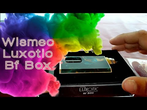 Wismec Luxotic Bf Box mit Tobhino RDA Unboxing - YouTube
