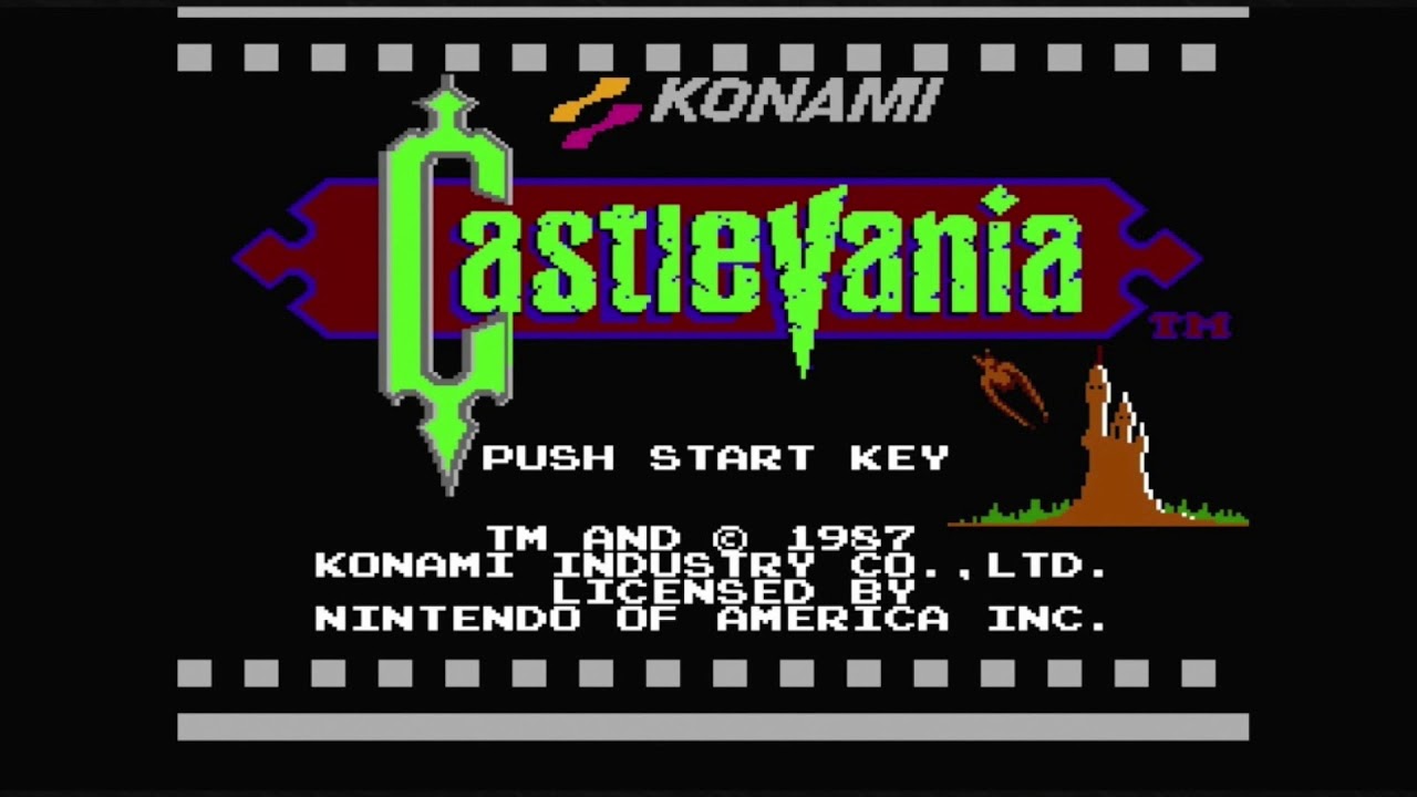 Castlevania 1 - Intro / Vampire Killer (NES Game Soundtrack Stage 1 ...