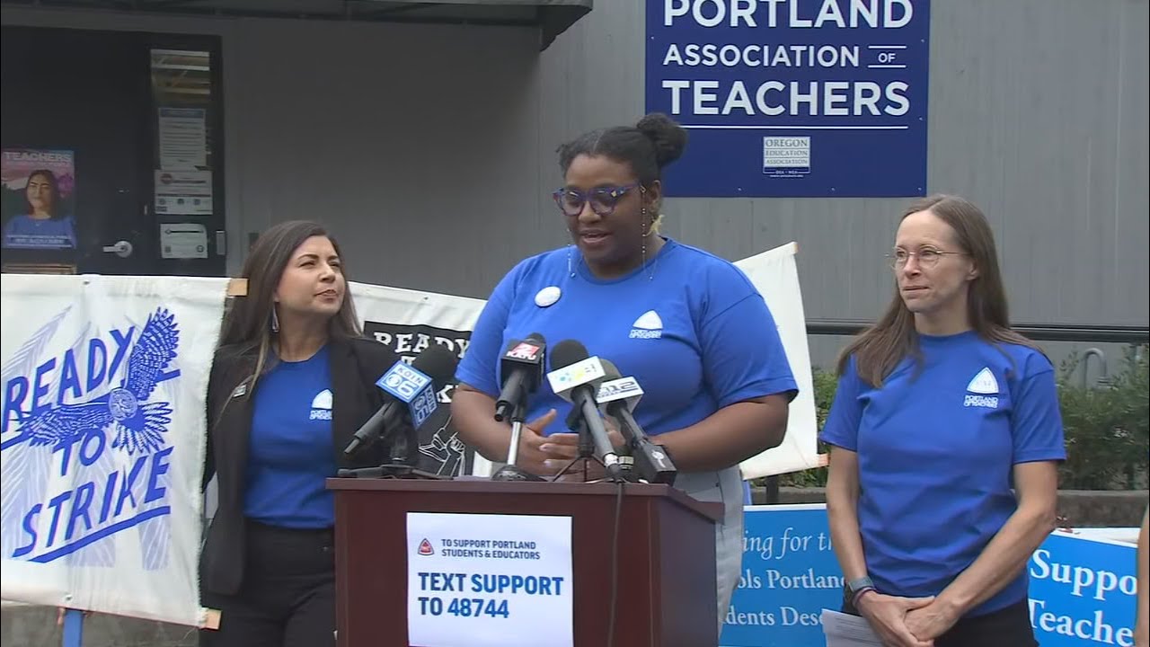 LIVE: PPS teachers hold press conference after voting to authorize ...