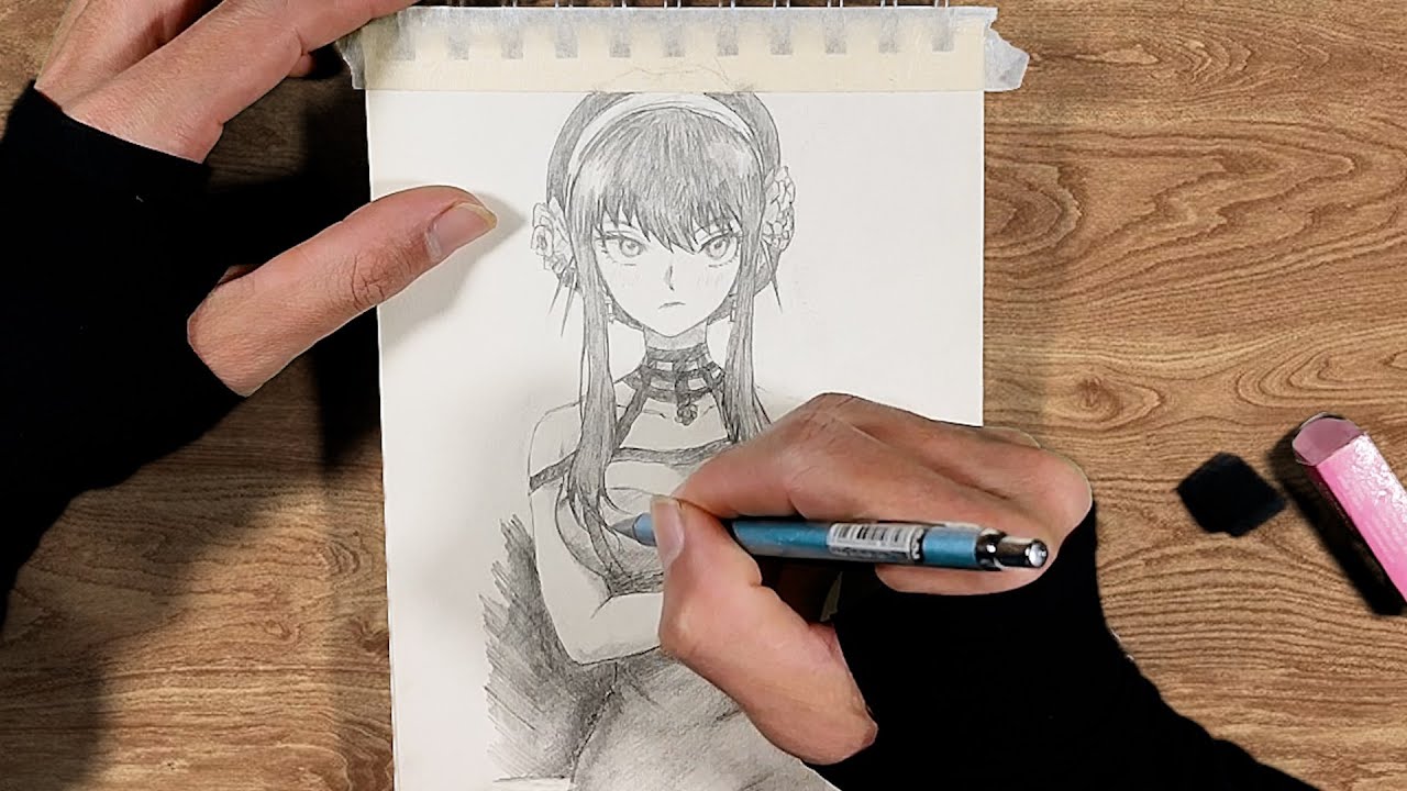 How to Draw Yor Forger from Spy x Family | Easy Step-by-Step Tutorial ...