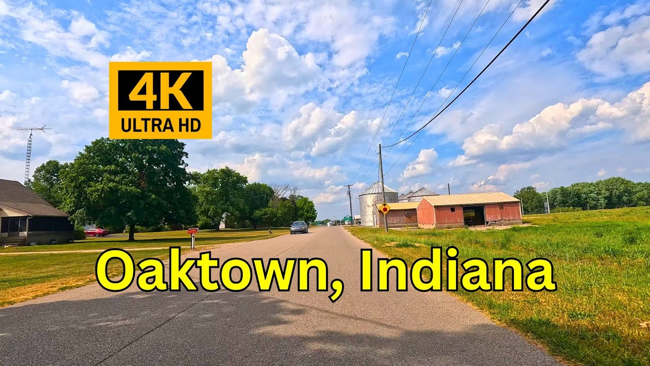 [4K] Drive from Oaktown to Terre Haute, Indiana via U.S. 41 - YouTube