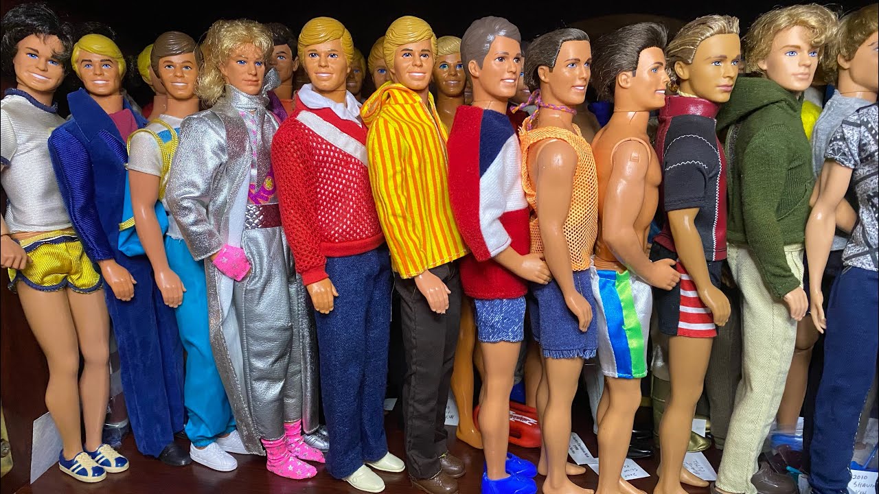 50+ KEN DOLLS COLLECTION!! Barbie Boyfriend Brief Review #barbie # ...