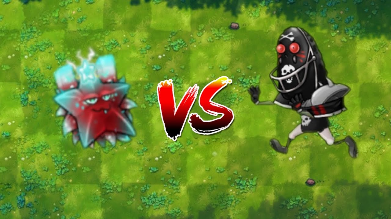 PvZ Fusion 2.1.4 - Ultimate Starfruit vs Giga Tall-nut Zombies - YouTube