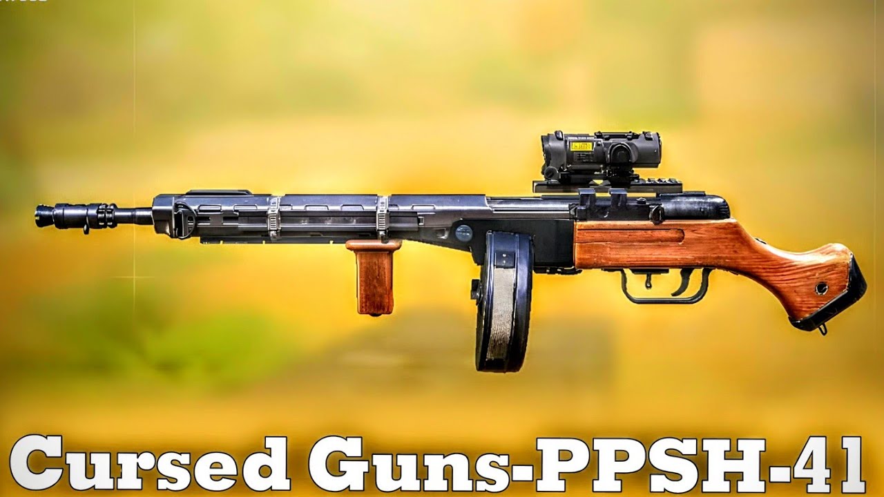 COD M:Cursed Guns-PPSH-41 - YouTube