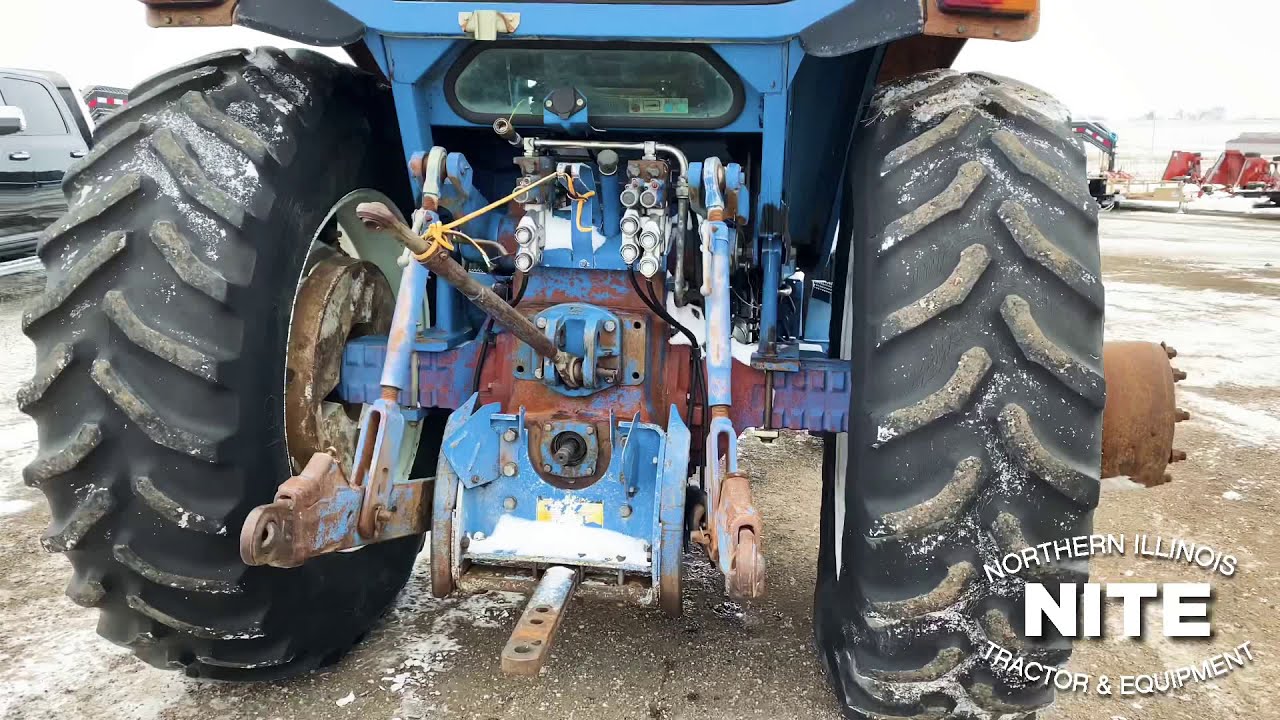 Ford 8630 Power Shift Tractor - YouTube