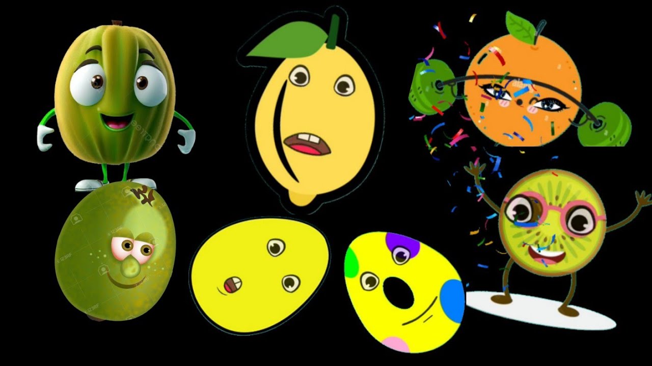 Fruit and vegetables song| baby sensory video| animation music with ...