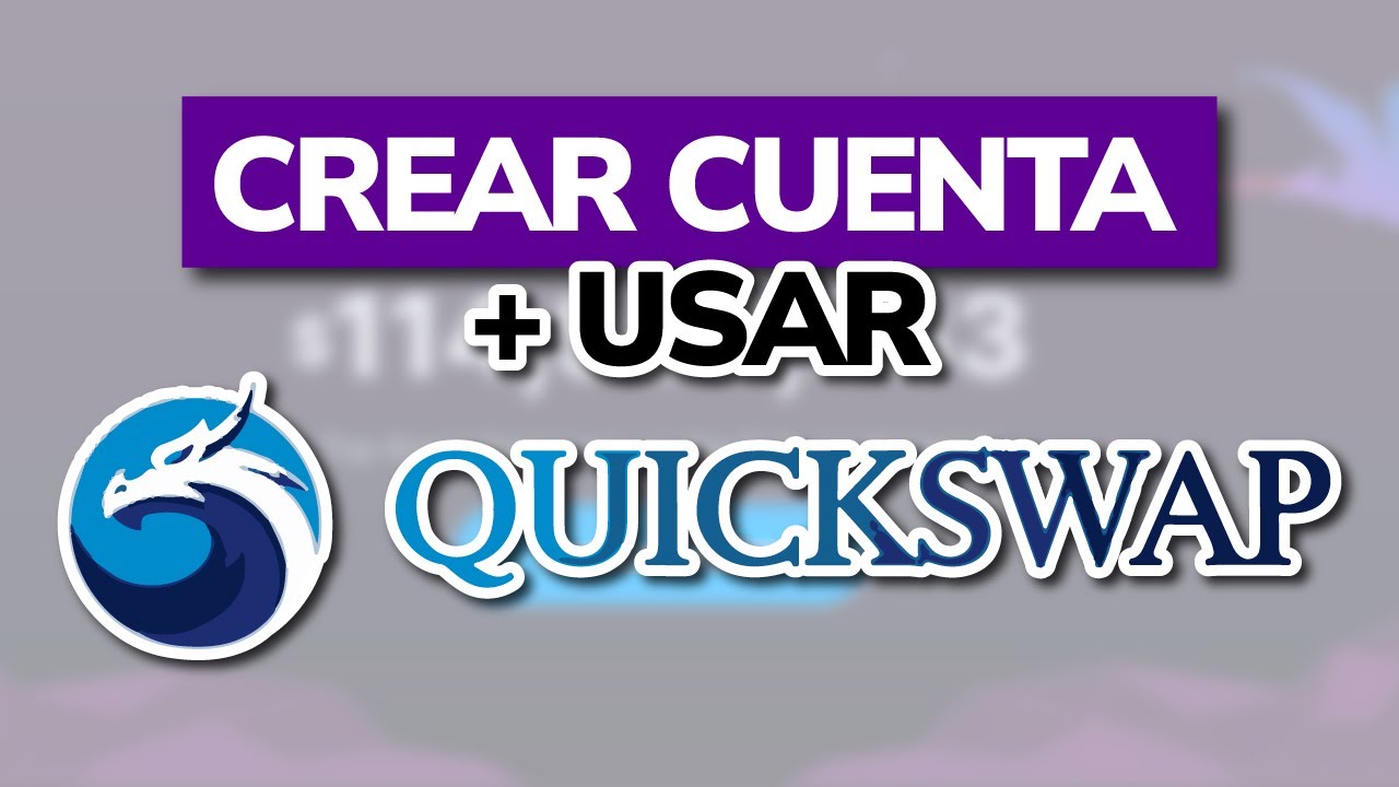 🔄 ¿Cómo FUNCIONA QuickSwap? Guía del exchange descentralizado en español (DEX paso a paso) - YouTube