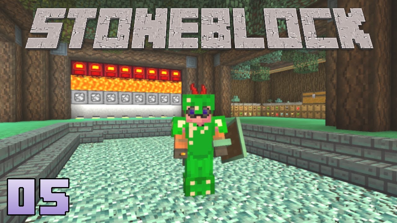 Stoneblock Modpack (5) Livestream 28/10/21 - YouTube