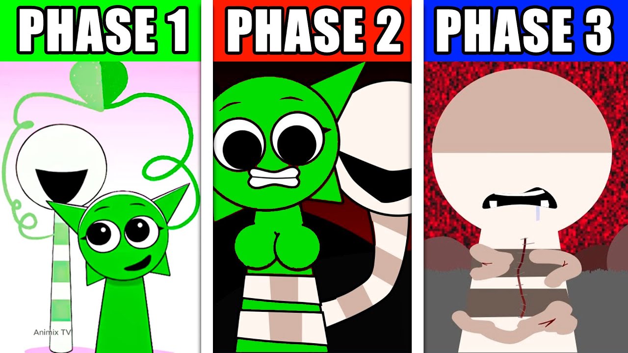 Sprunki Retake DELUX Mod | New Version: From Phase 1 to Phase 2 - YouTube