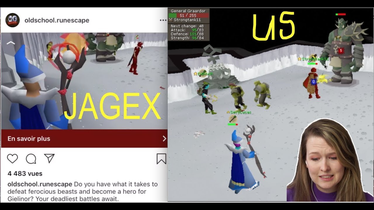 Recreating an OSRS ad - YouTube