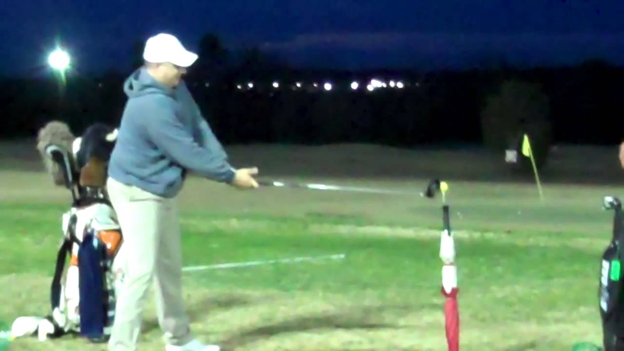 Shank's Driving Range Session and the Umbrella Shot - YouTube