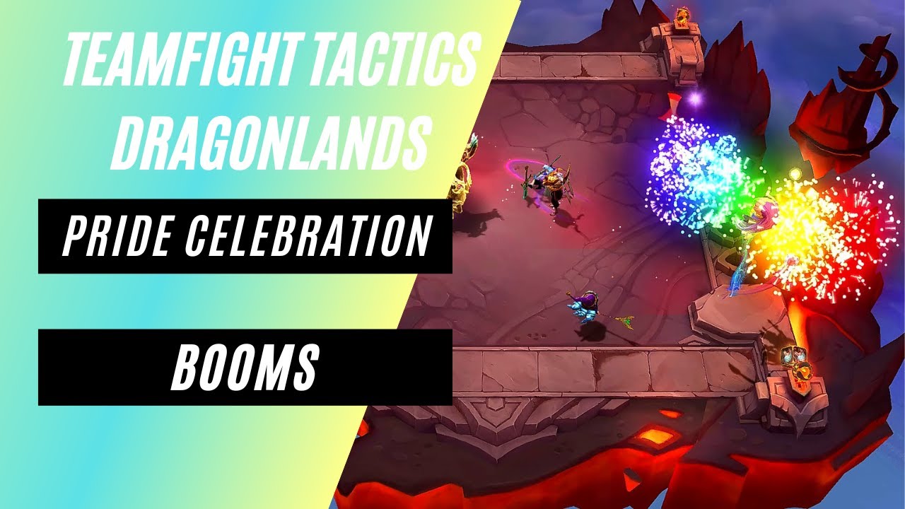 TFT 2022 LGBTQIA+ Celebration | Fireworks BOOMS | Rainbow Tactician ...
