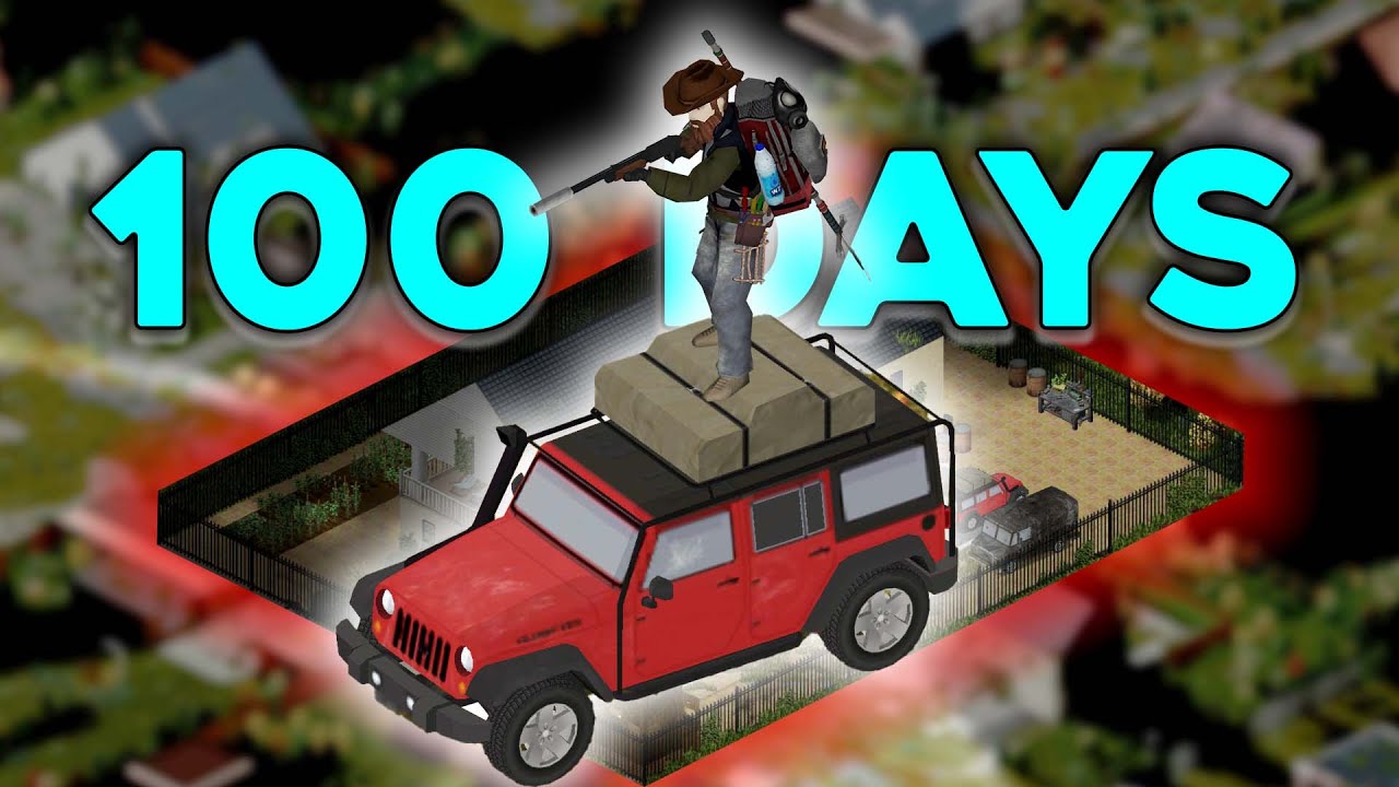 Can We Build Up The Base? 100 Days In Project Zomboid! Days 30-40 - YouTube