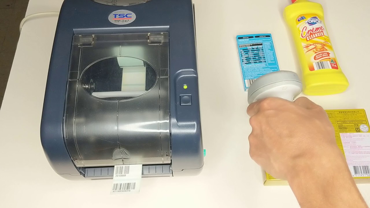 Wired Barcode Duplicator Kit. Scan and Print (Any Barcode) - Scope Link ...