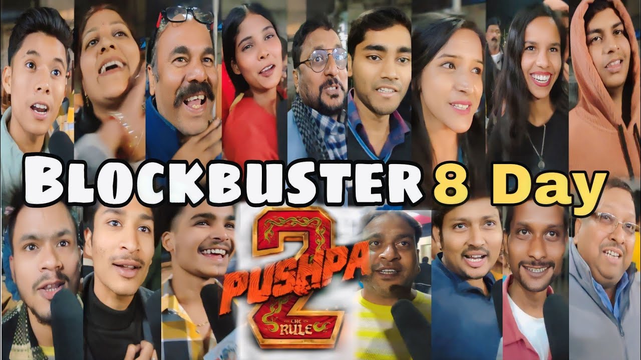 Pushpa 2 Blockbuster Public Response 8 Day | allu arjun | pushpa movie ...
