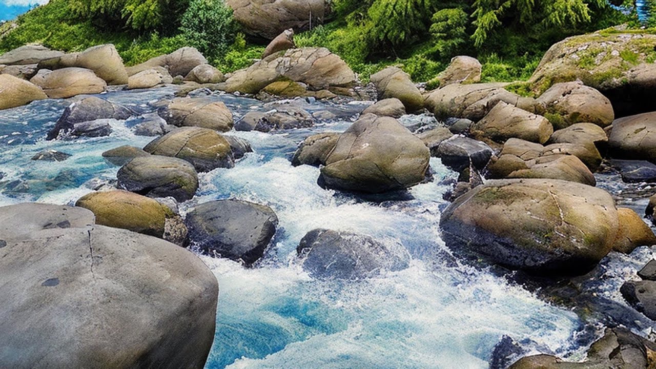 Restful River Stream: Perfect for Sleep & Relaxation #goodbyeinsomnia # ...