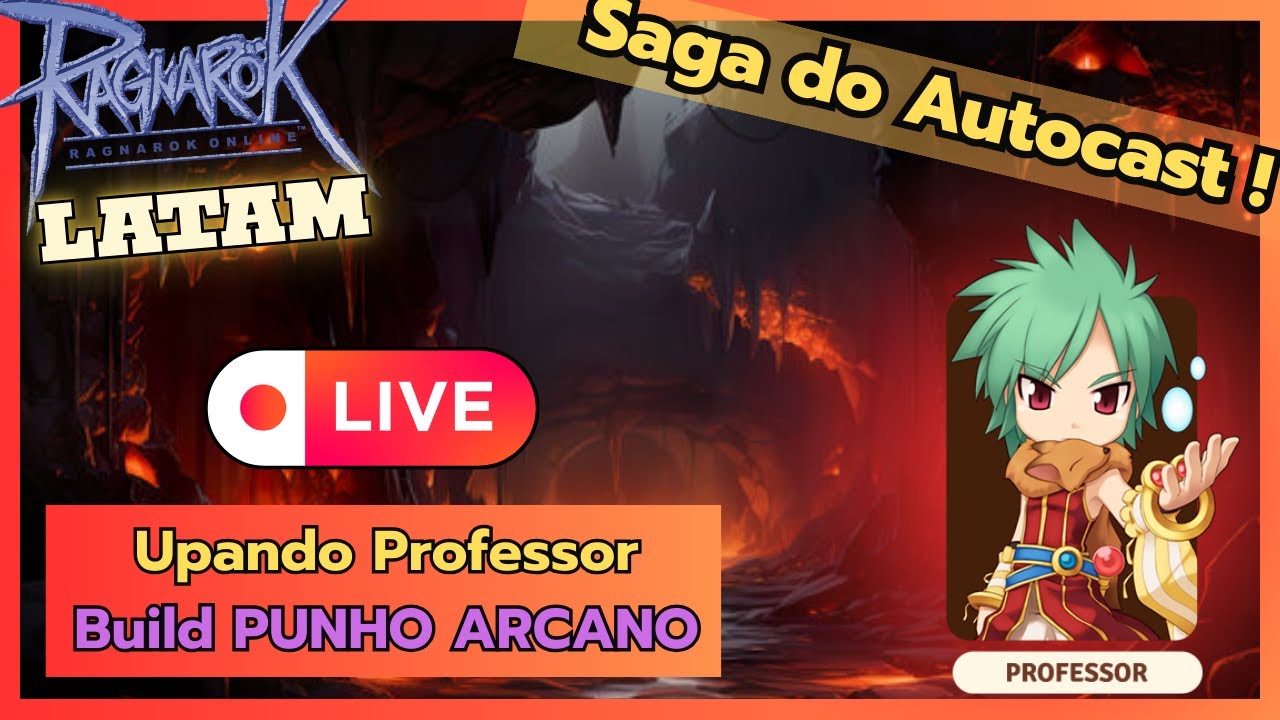 Professor Autocast 🤜 Build Autocast e Punho Arcano ! (Parceiro Oficial ...