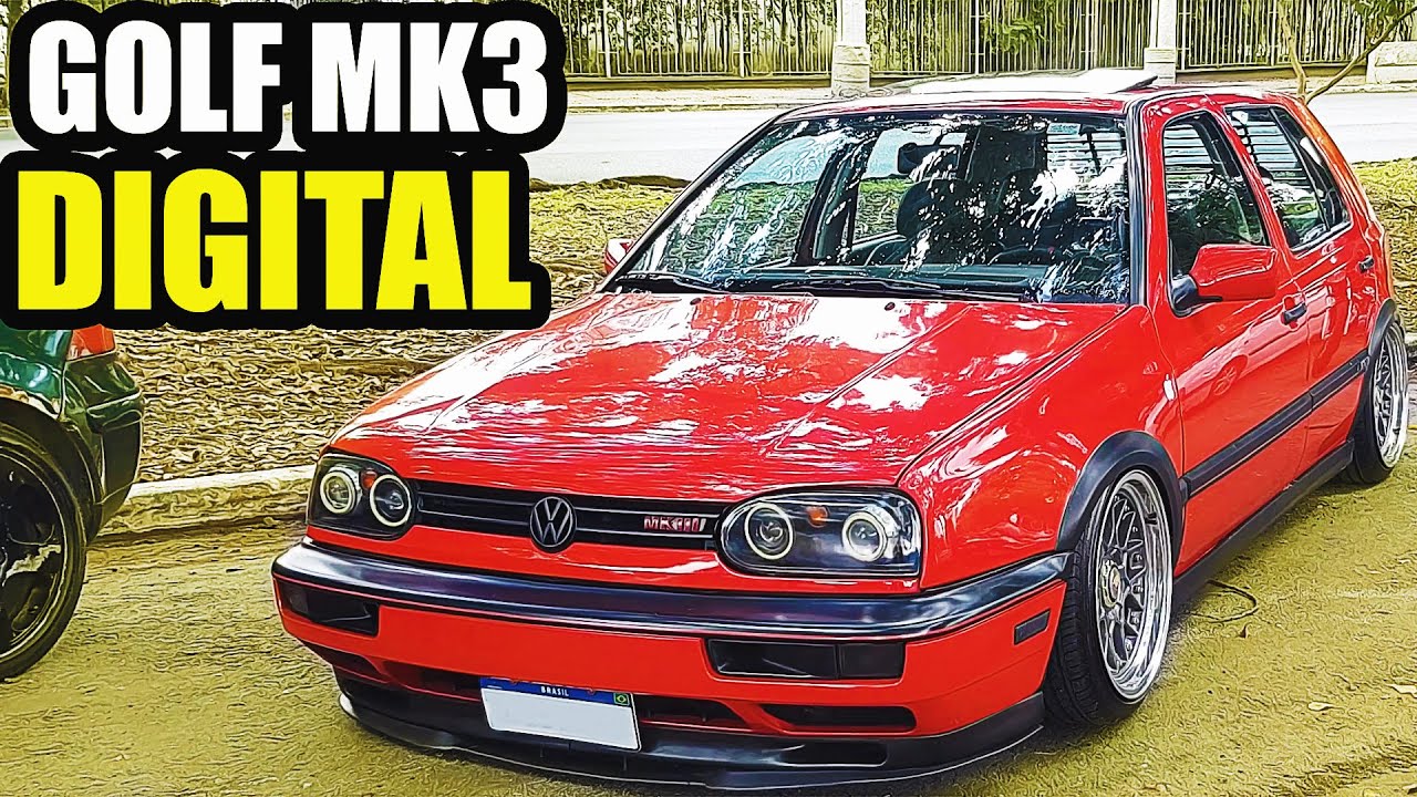 GOLF MK3 DIGITAL GLX 1996 "Red Apple" | Todos os Detalhes - YouTube