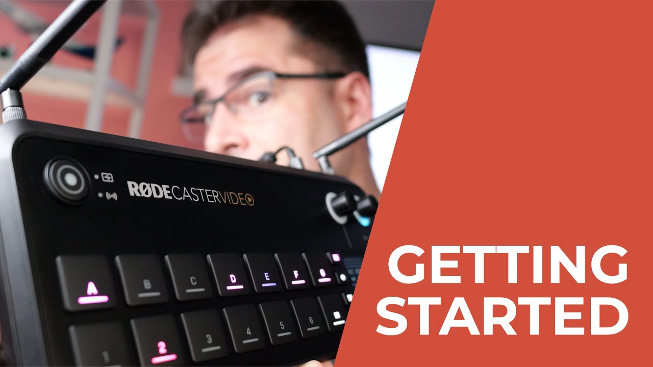 RØDECaster Video - COMPLETE getting started guide - YouTube