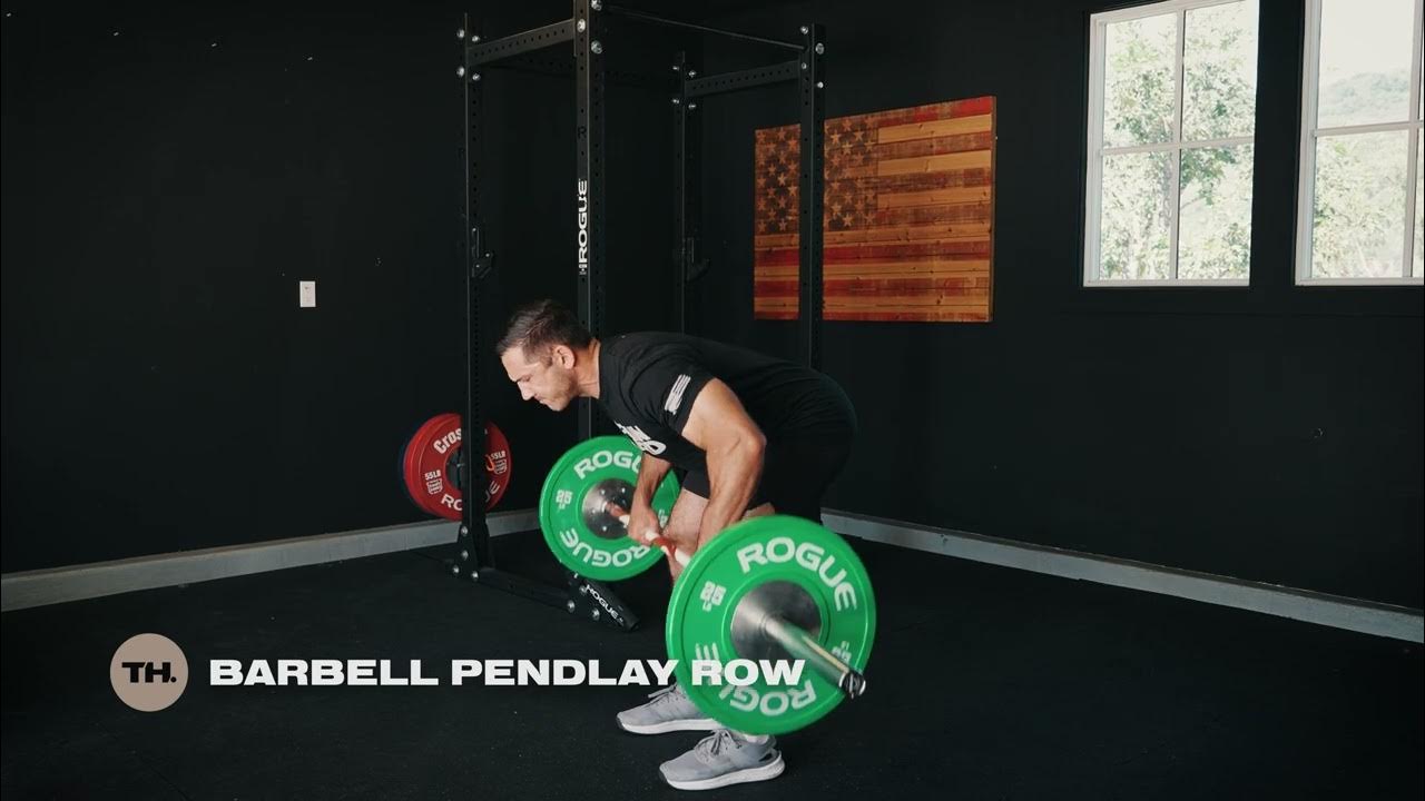 Barbell Pendlay Row - YouTube