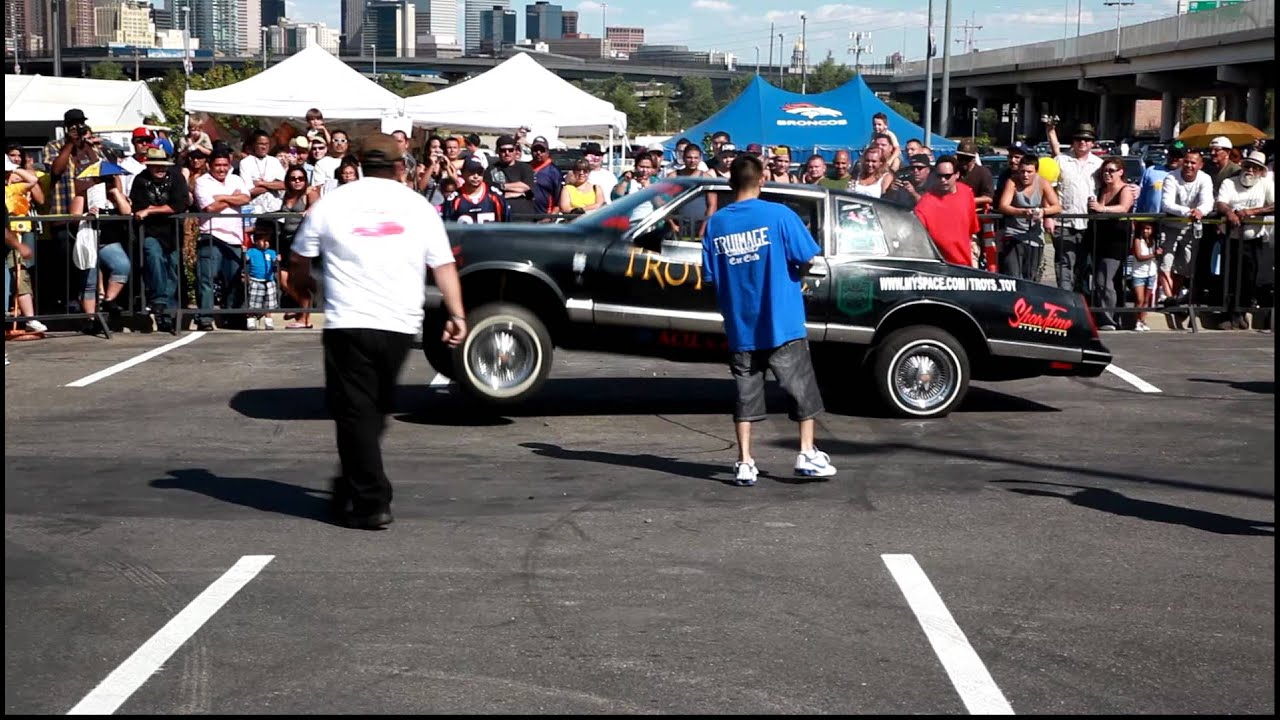 9/11 United We Stand Car Show lowrider hopping competition - YouTube
