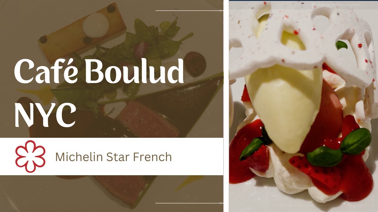 Cafe Boulud NYC in 15 Seconds - Amazing Michelin Star French Cuisine in ...