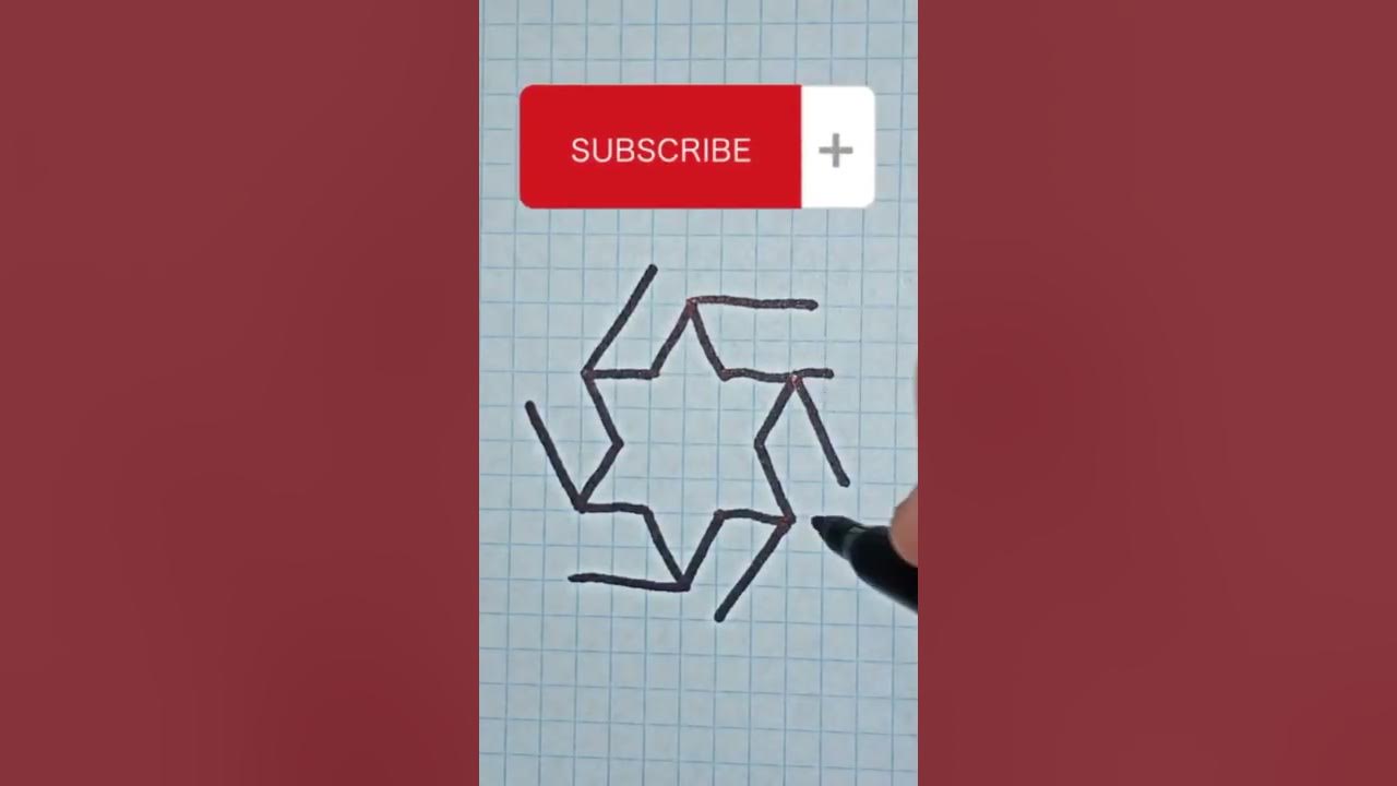 How to draw a 3d star | Simple Drawing - YouTube