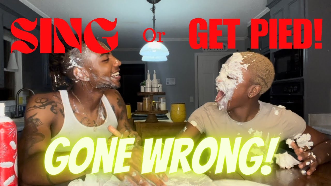 SING OR GET PIED🥧🎶(GONE WRONG - YouTube