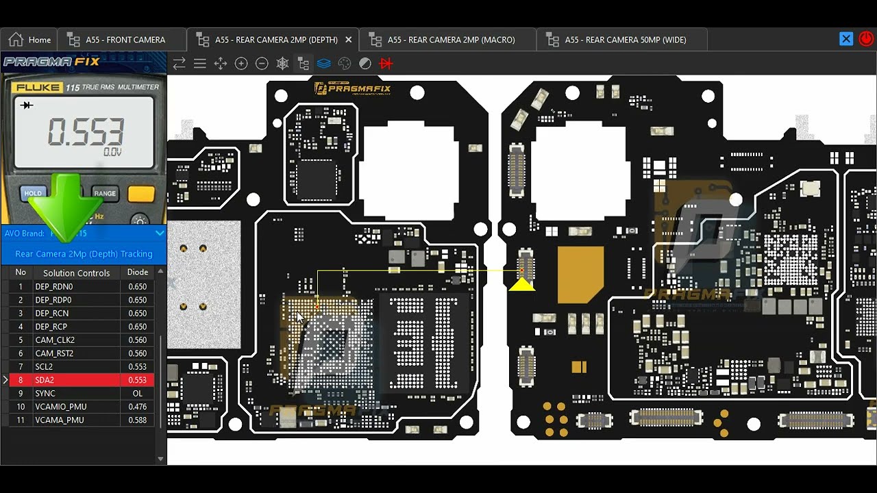 OPPO A55 (CPH2325) : FRONT CAMERA WAYS & REAR CAMERA WAYS - YouTube