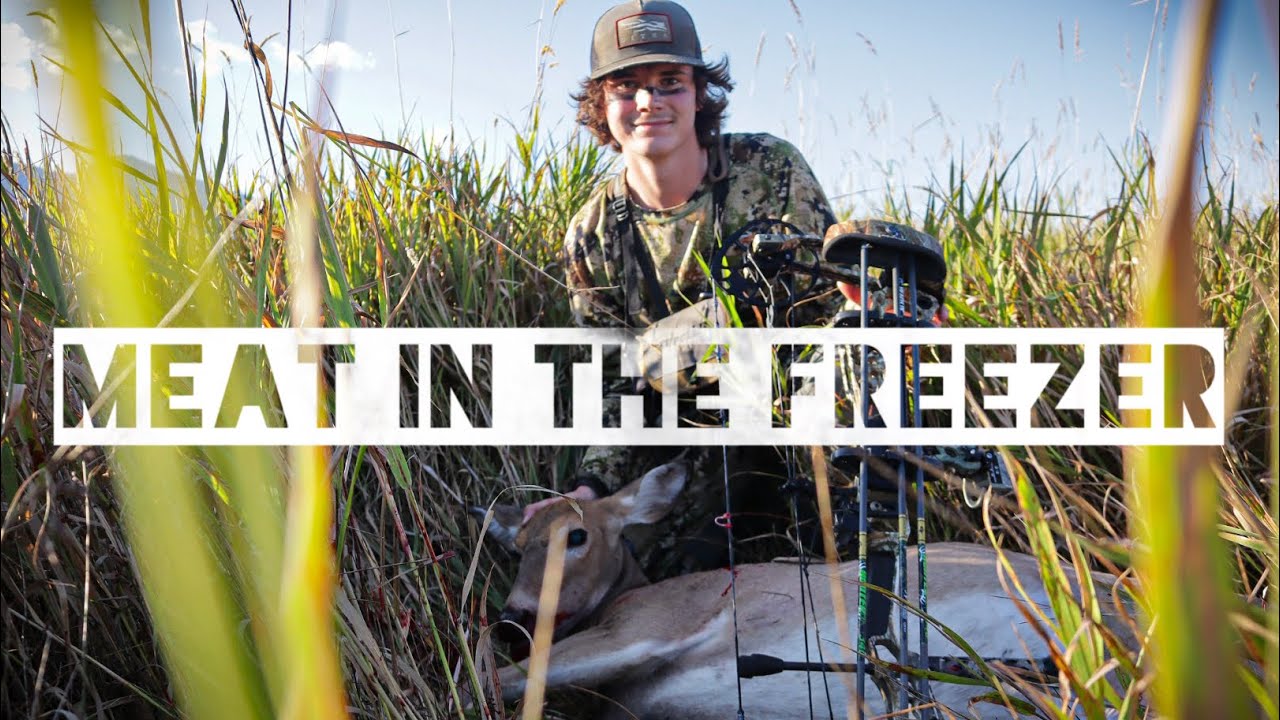 “Meat In The Freezer” A Whitetail Doe Hunt - YouTube