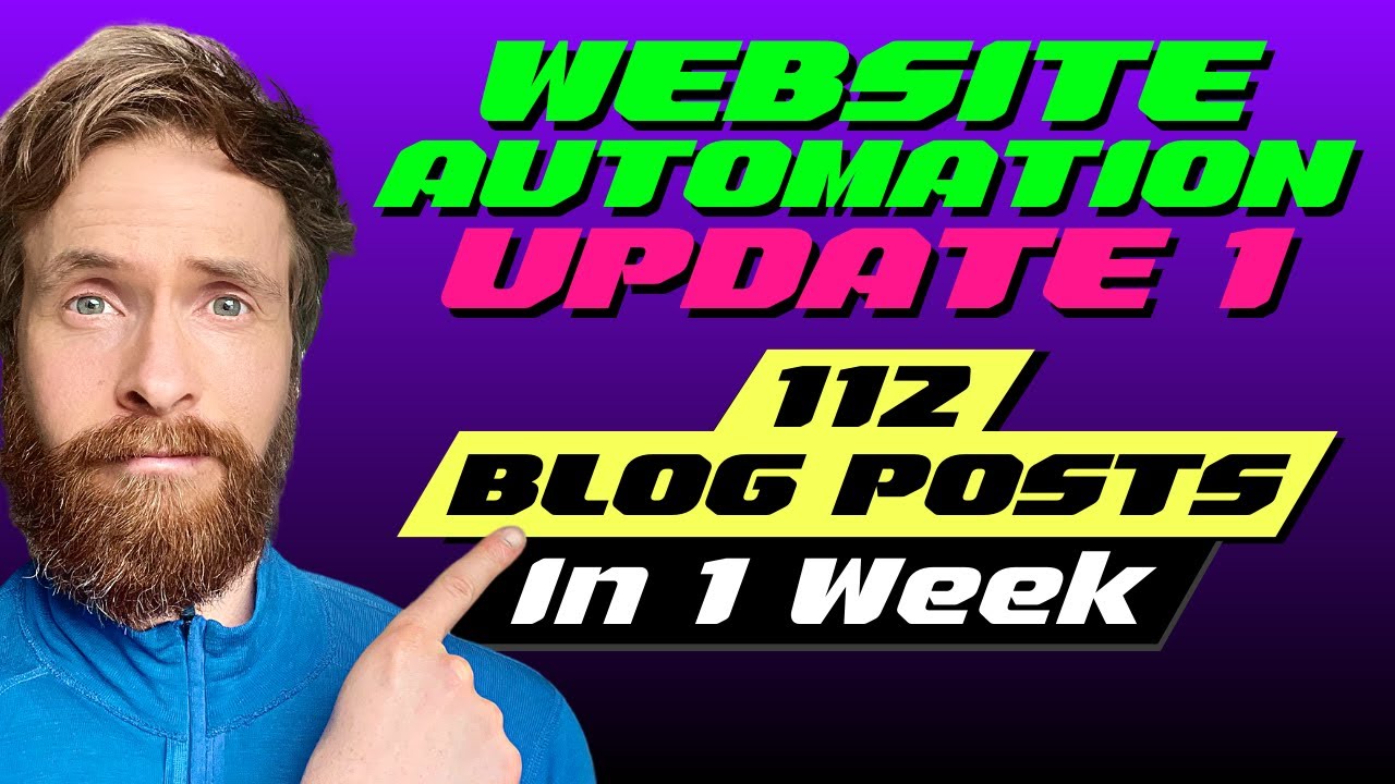 AI-Automation Website: So Far So Good - Case Study UPDATE 1 - YouTube
