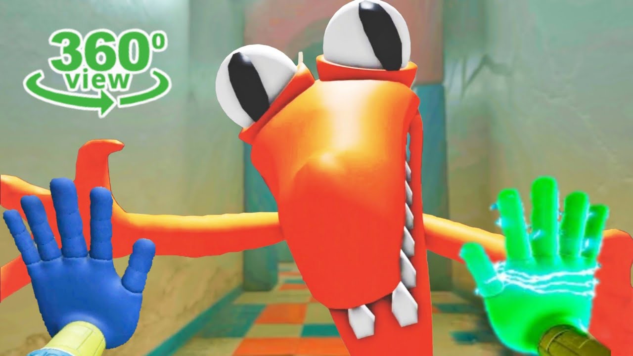 360 degree video Rainbow Friends Orange in Project Playtime - YouTube