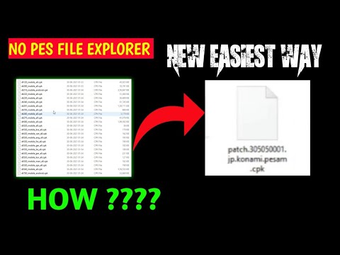 HOW TO MERGE PES FILES WITHOUT PES FILE EXPLORER ? PATCH MAKING ...
